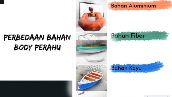 Perbandingan Kelemahan dan Kekuatan Bahan Body Perahu